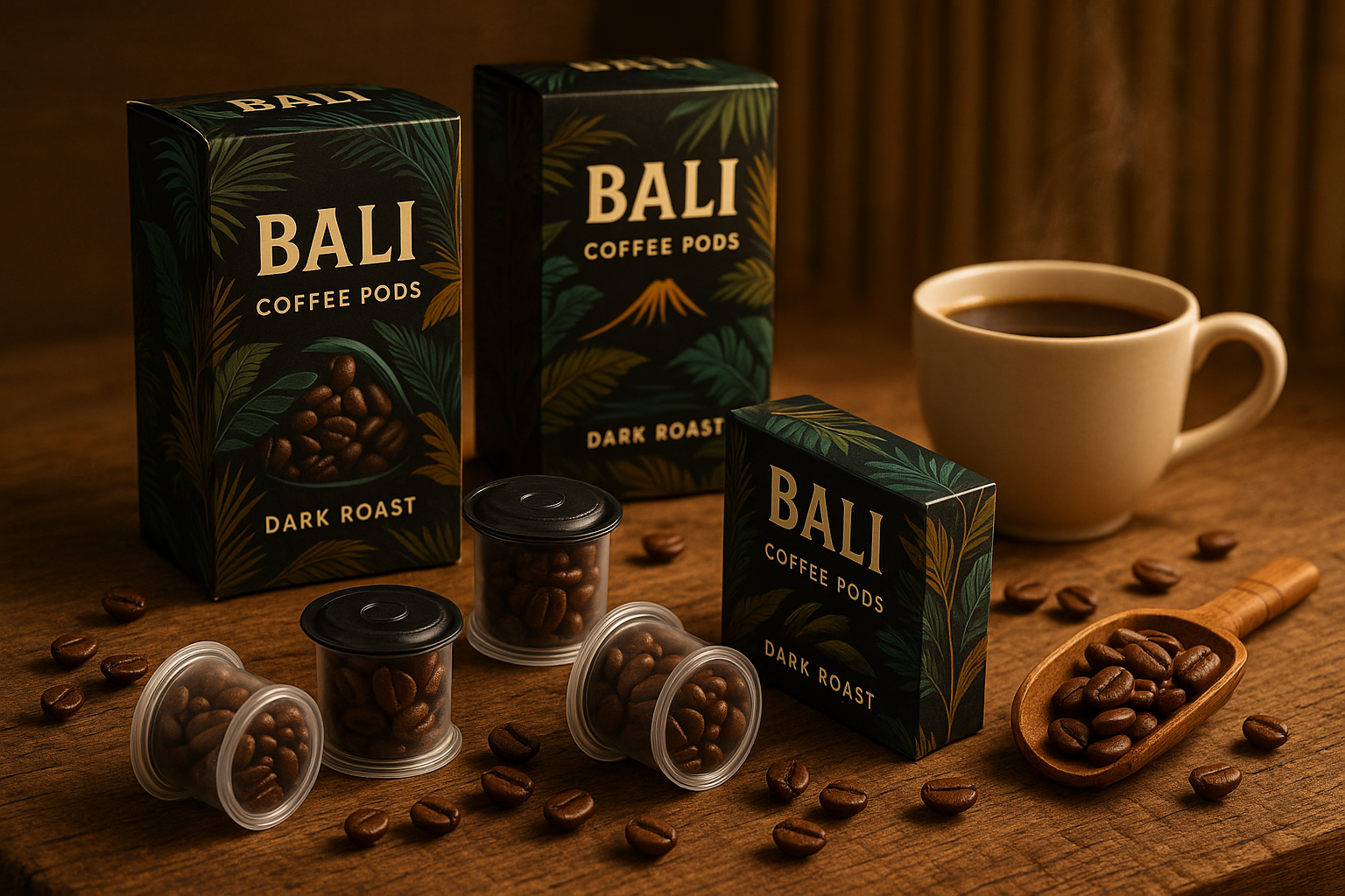 Bali Coffee Pods – Dark Chocolate, Molasses & Brown Sugar | Kintamani ...